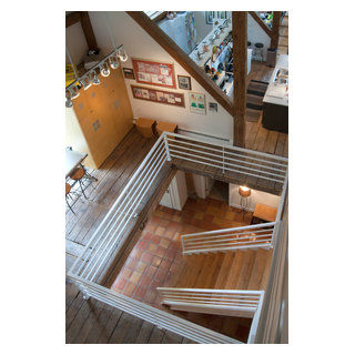 My Houzz: Rustic Meets Refined in a Converted Ohio Barn - Farmhouse ...