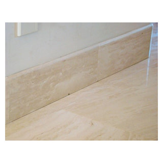 Natural Stone Baseboards - Traditional - Hall - Phoenix - by Durango ...