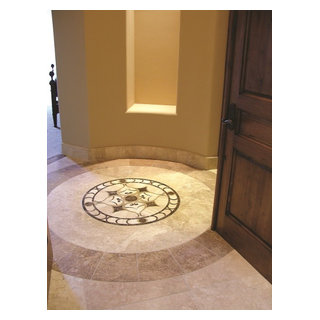 Natural Stone Baseboards - Traditional - Hall - Phoenix - by Durango ...