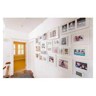 new photo wall - Traditional - Hall - San Francisco - by jennifer rhode ...