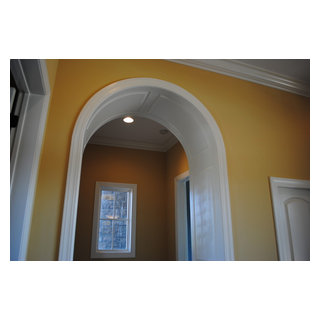 Raised Panel Arch Way - Traditional - Hallway & Landing - Other - by ...