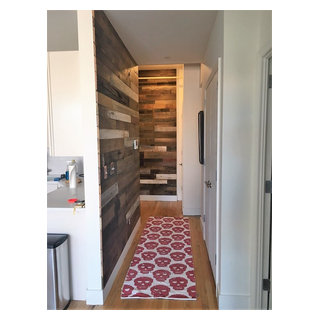 Reclaimed Barn Wood: Red, Gray & Brown - Rustic - Hall - Other - by ...