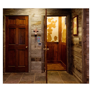 Rustic Log Cabin Elevator - Rustic - Hall - Nashville - by HomeLift ...