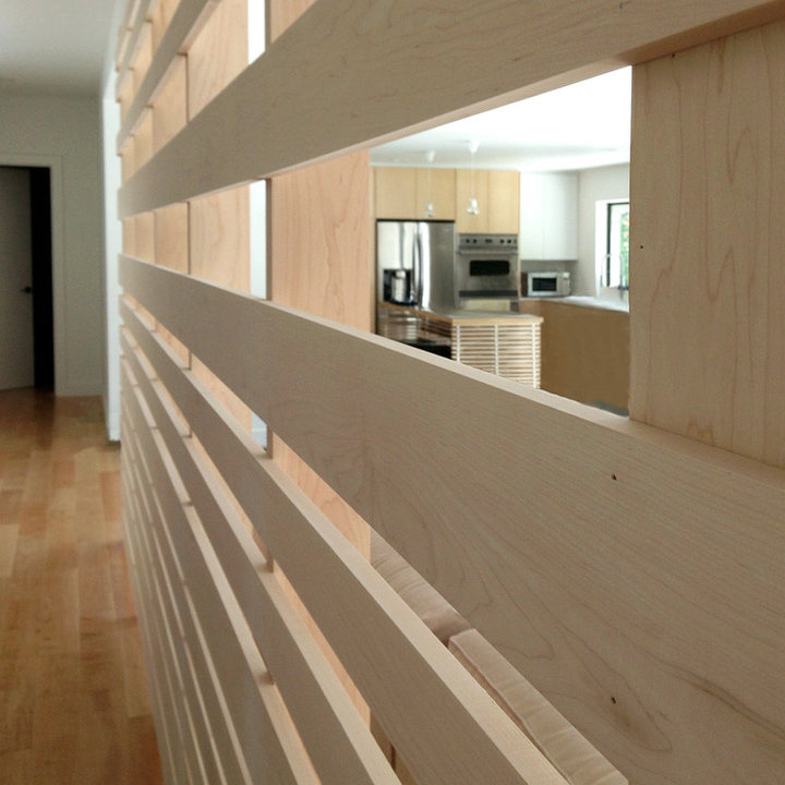 Wood Slat Room Divider - Photos & Ideas | Houzz