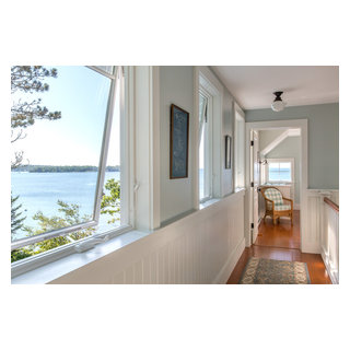 Spruce Point Cottage - Traditional - Hall - Portland Maine - by Whitten ...