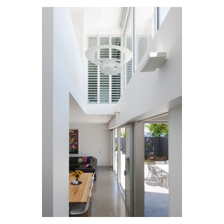 The Sharpe House - Contemporary - Hall - Melbourne - by Luke Stanley ...