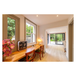 Timber Clad Two Storey Rear Extension - Modern - Flur - London - von ...