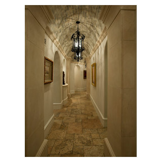 Brick Ceiling Hallway - Transitional - Hall - Phoenix - by Fratantoni ...