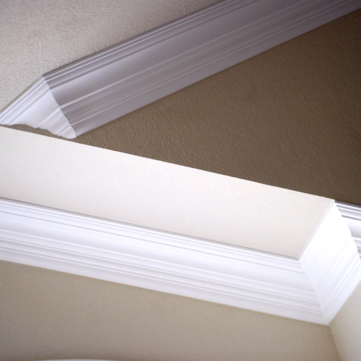 Vaulted Ceiling Crown Moulding - Photos & Ideas | Houzz