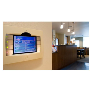 Wall Mounted Controls for Home Automation - Contemporary - Hall - Other ...
