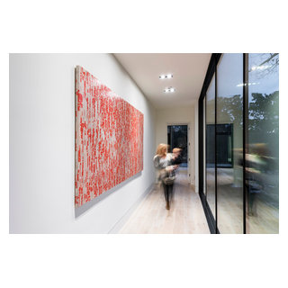 Woodfin House - Contemporary - Hall - Dallas - by M-Gray Architecture ...
