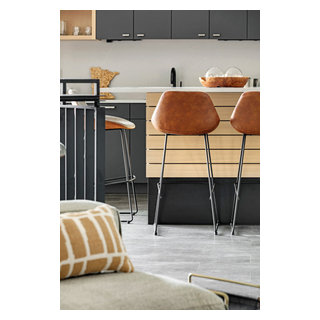 2020 Modern Prairie Rambler - Contemporary - Home Bar - Minneapolis ...