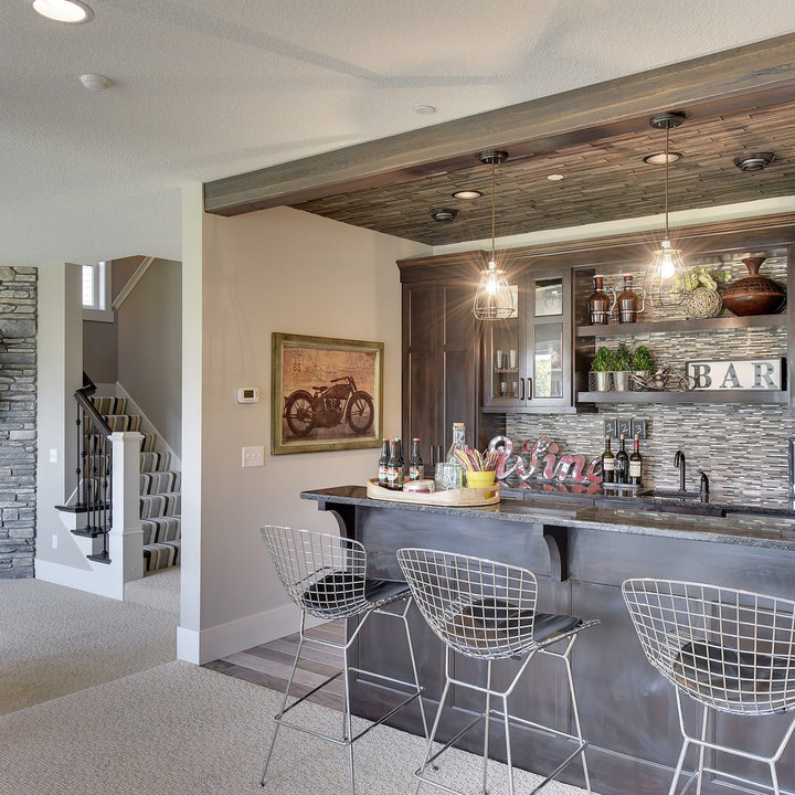 Home Bar Design Ideas, Inspiration & Images - August 2022 | Houzz IN