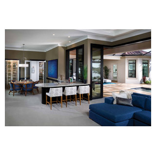 Almeria - Beach Style - Home Bar - Miami - by Arthur Rutenberg-Oakmont ...