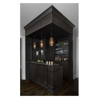 Transitional Home Bar - Transitional - Home Bar - Detroit | Houzz