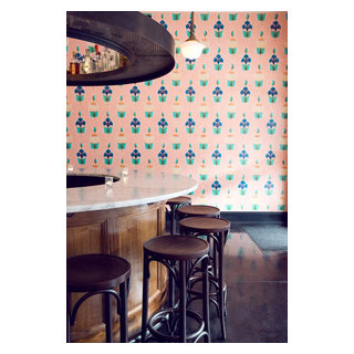 Angel Face PDX - Modern - Home Bar - Portland - by Jaclyn Campanaro ...