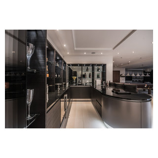 Aster Bar - Modern - Home Bar - Cheshire - by Hart-Woods | Houzz
