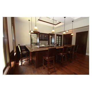 Bars - Traditional - Home Bar - Atlanta - by Green Basements ...