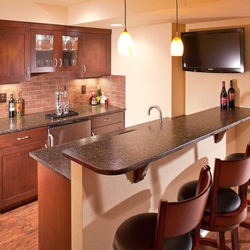 Theater Room Bar - Photos & Ideas | Houzz