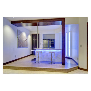Basement Walk-Behind Bar - Contemporary - Home Bar - Denver - by FBC ...