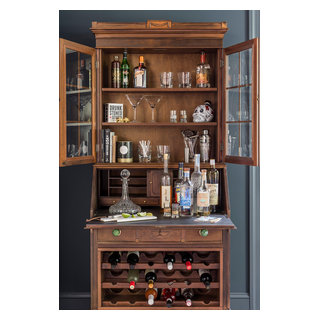 Basking Ridge, NJ - Home Bar - New York - by Nicole Forina Home | Houzz