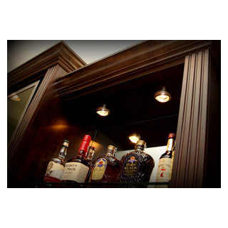 Billiards Room Refreshment Center - Traditional - Home Bar - San ...