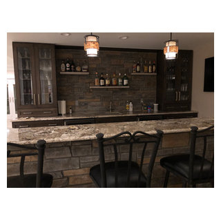 Boral Cultured Stone - Country Ledgestone - Home Bar - Detroit - by ...