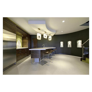 Bridgewater Home - Entertainment Area & Bar - Modern - Home Bar - Other ...