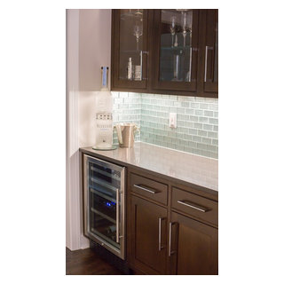 Brittannica Island, Shadow Gray Perimeter - Moderno - Bar en casa ...