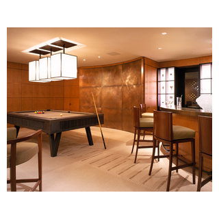Bronze Metal Pool Table by MITCHELL Pool Tables - Contemporary - Home ...