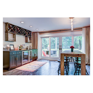 Bruce House - Transitional - Home Bar - Philadelphia - by Kristin McCue ...