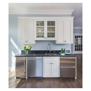 Canton Remodel - Lisa Zompa - Transitional - Home Bar - Boston - by ...