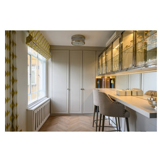 Chelsea Flat - Contemporary - Home Bar - London - by Aflux Designs | Houzz