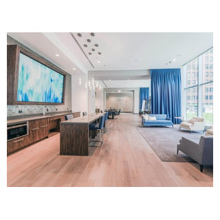 Chicago High Rise Residential Lobby and Amenity Spaces - Contemporary ...