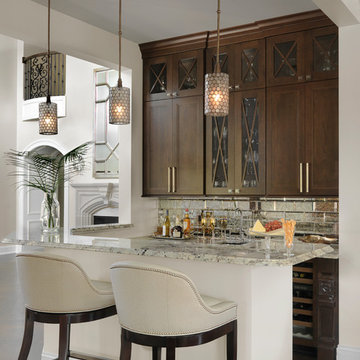 75 Beautiful U-shaped Home Bar Ideas and Designs - June 2023 | Houzz UK