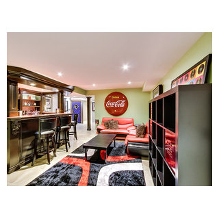 Coca-Cola Bar Lounge - Traditional - Home Bar - Toronto - by ...