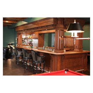 Country Club Bar at Home - Traditional - Home Bar - Louisville - by ...