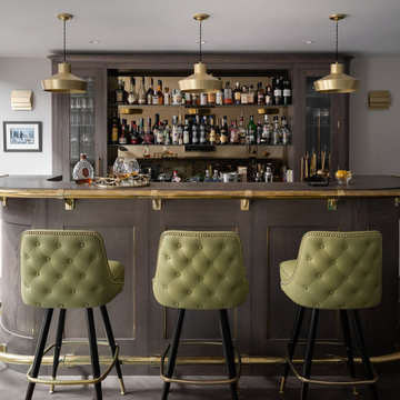 75 Beautiful Black Home Bar Ideas and Designs - February 2022 | Houzz UK