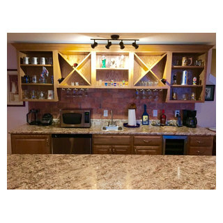 Cubs Themed Bar - Traditional - Home Bar - Chicago - by West Side ...