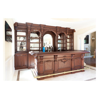 Custom Bar - Traditional - Home Bar - New York - by WL Kitchen & Home ...