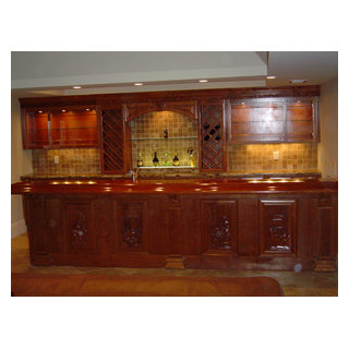 Custom Cabinetry & Millwork - Craftsman - Home Bar - Atlanta - by ...