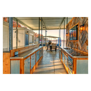 Custom Dock Bar - Rustic - Home Bar - Other - by Otto Construction | Houzz