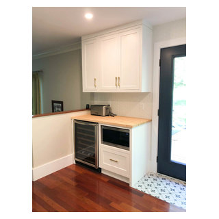 Custom kitchen for D.P. - Contemporary - Home Bar - Other - by Patti's ...