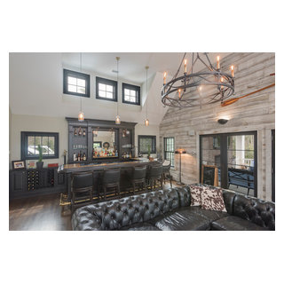 Custom Residential Bar in Long Island - Traditional - Home Bar - New York - by WL Bars | Houzz