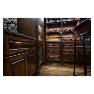 Custom Whiskey Bar & Other Custom Work | Edmonton, AB - Rustic - Home ...