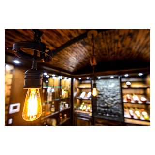 Custom Whiskey Bar & Other Custom Work | Edmonton, AB - Rustic - Home ...