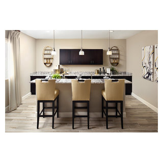 Daley model home in Colorado - Contemporary - Home Bar - Denver - by ...