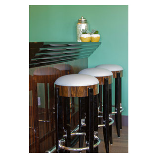 Deco Bar - Modern - Home Bar - Los Angeles - by SDL Design | Houzz