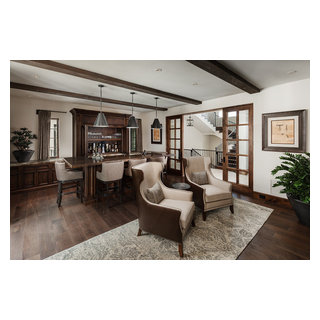 East Valley Estate - Mediterranean - Home Bar - Phoenix - by Dale ...