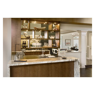 Eclectic/Modern - Modern - Home Bar - Cleveland - by Mabry Design | Houzz